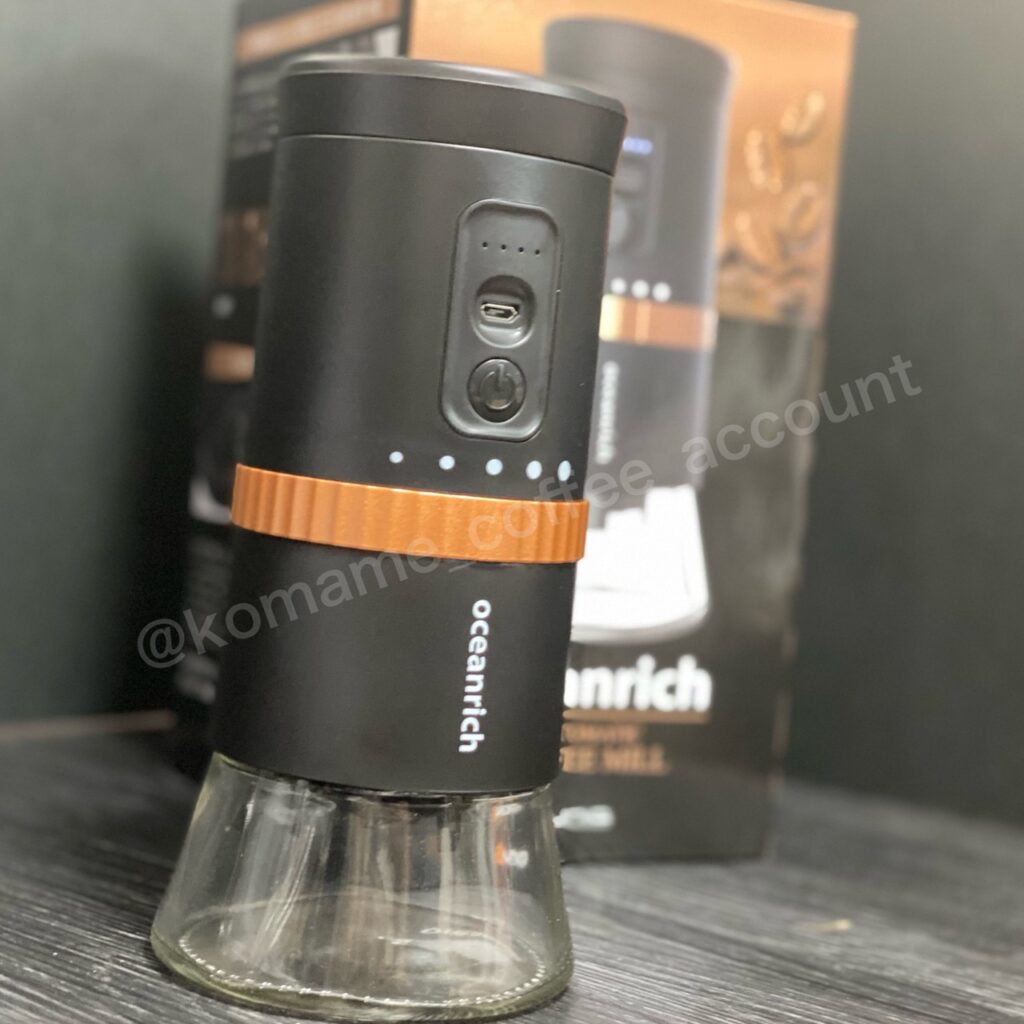 【コードレス電動ミル】Oceanrich「G2」を徹底レビュー！挽き目・速度を検証した結果・・・ | 珈琲器具研究室「こまめ家」
